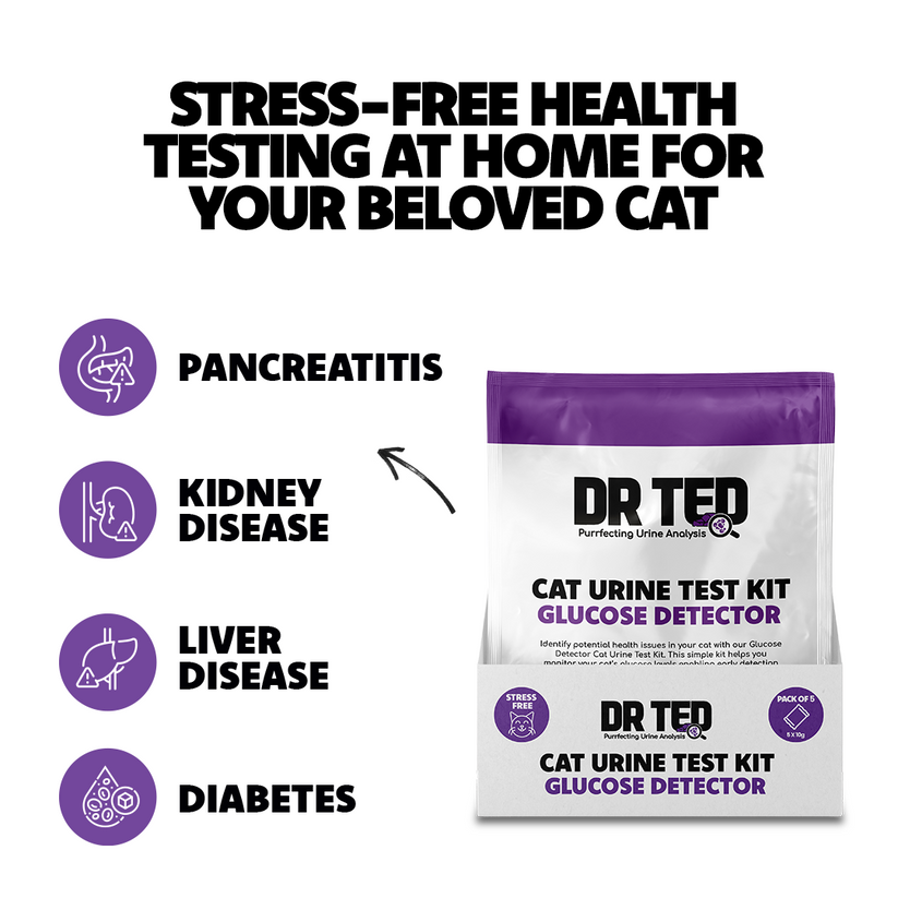 Dr Ted Cat Urine Test Kit Glucose Detector | Buy Now – OurPetsLife